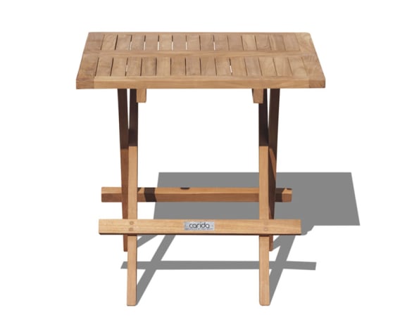 Ashdown Folding Picnic Table, Short Slats