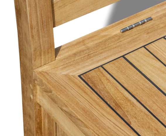Windsor Teak Storage Bench - 1.2m