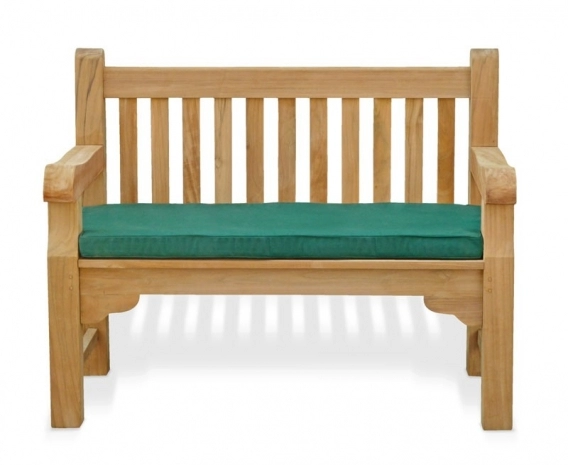 Balmoral 4ft Solid Teak Park Bench – 1.2m